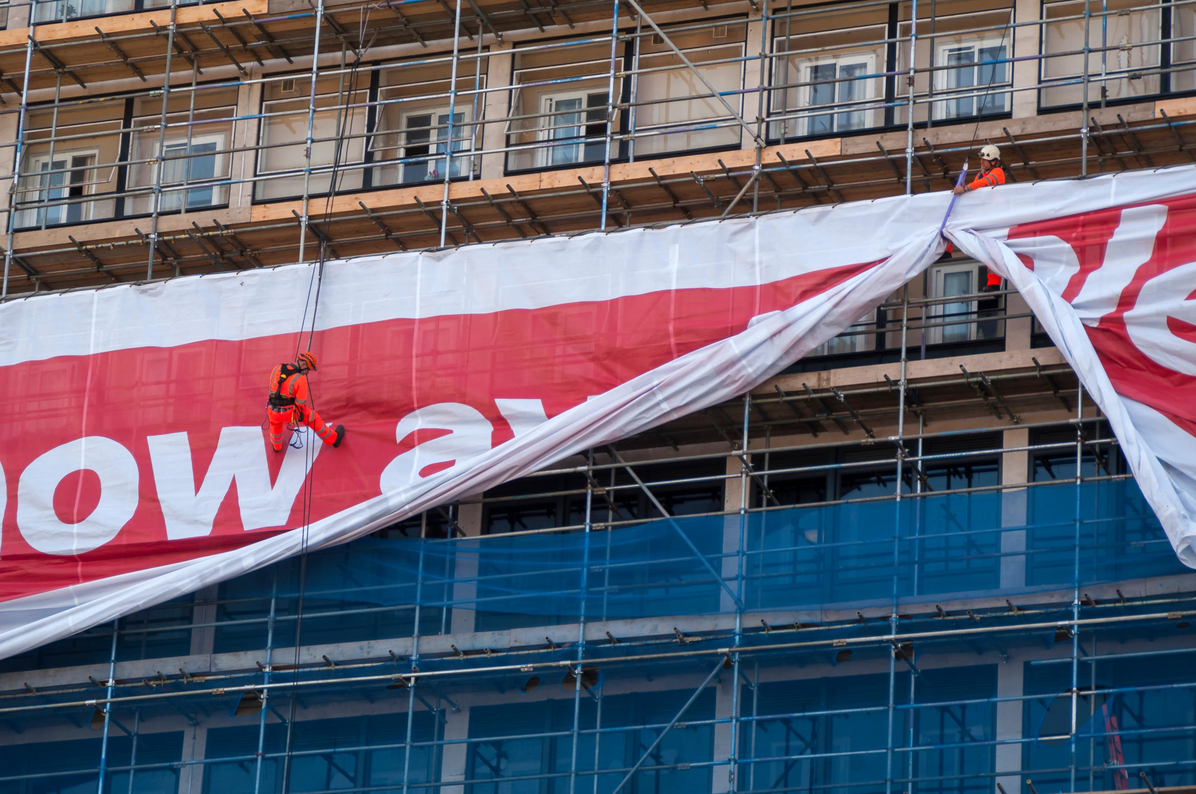 Signage and Banners — Vertex Access | Rope Access | Drone Surveys | Rail