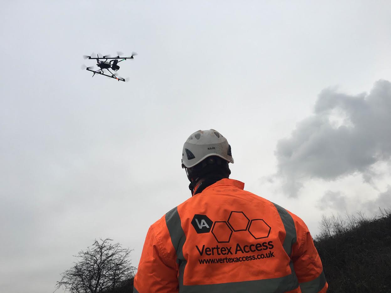 Drone Survey Guidance — Vertex Access | Rope Access | Drone Surveys | Rail