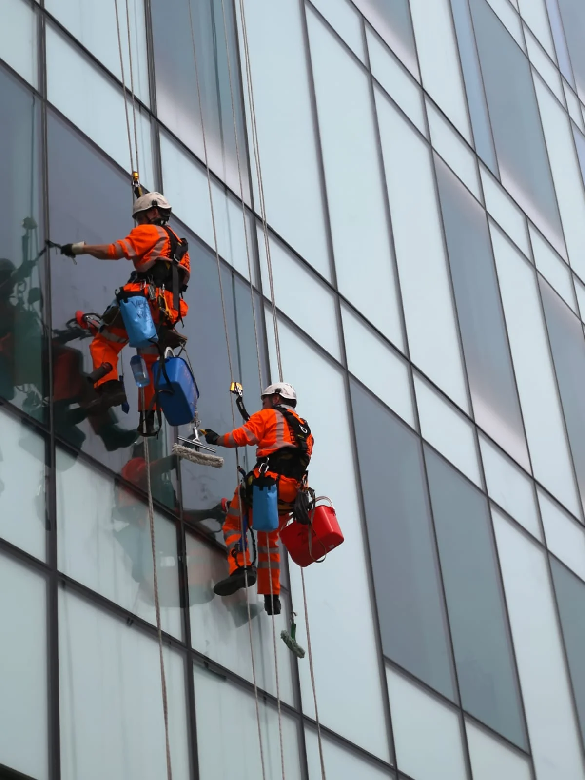 Façade and Window Cleaning — Vertex Access | Rope Access | Drone ...