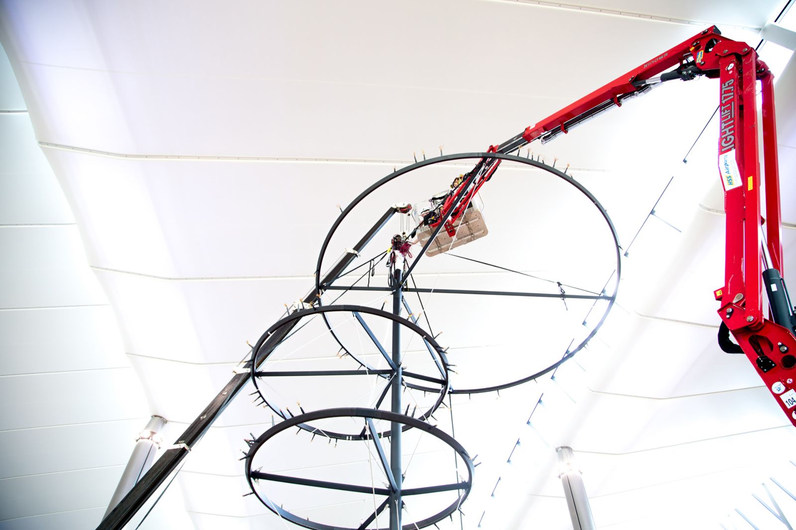 Unique High Level Installation — Vertex Access | Rope Access | Drone ...