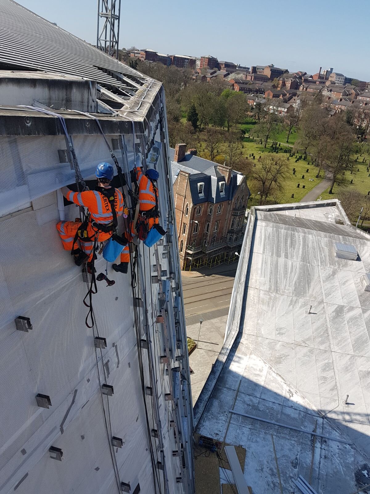 Vertex Facades — Vertex Access | Rope Access | Drone Surveys | Rail