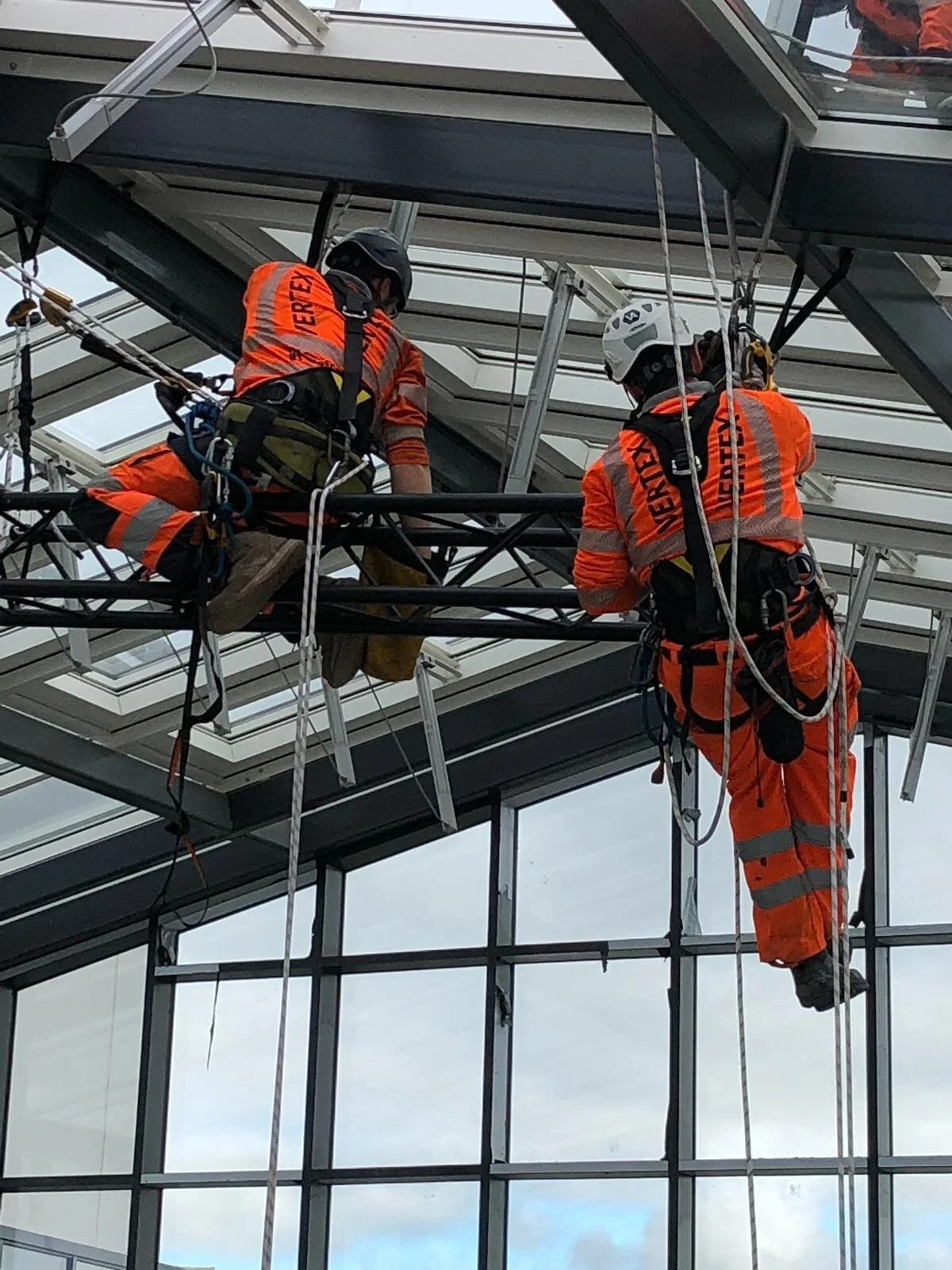 Vertex Facades - Glazing and Glass Replacement — Vertex Access | Rope ...