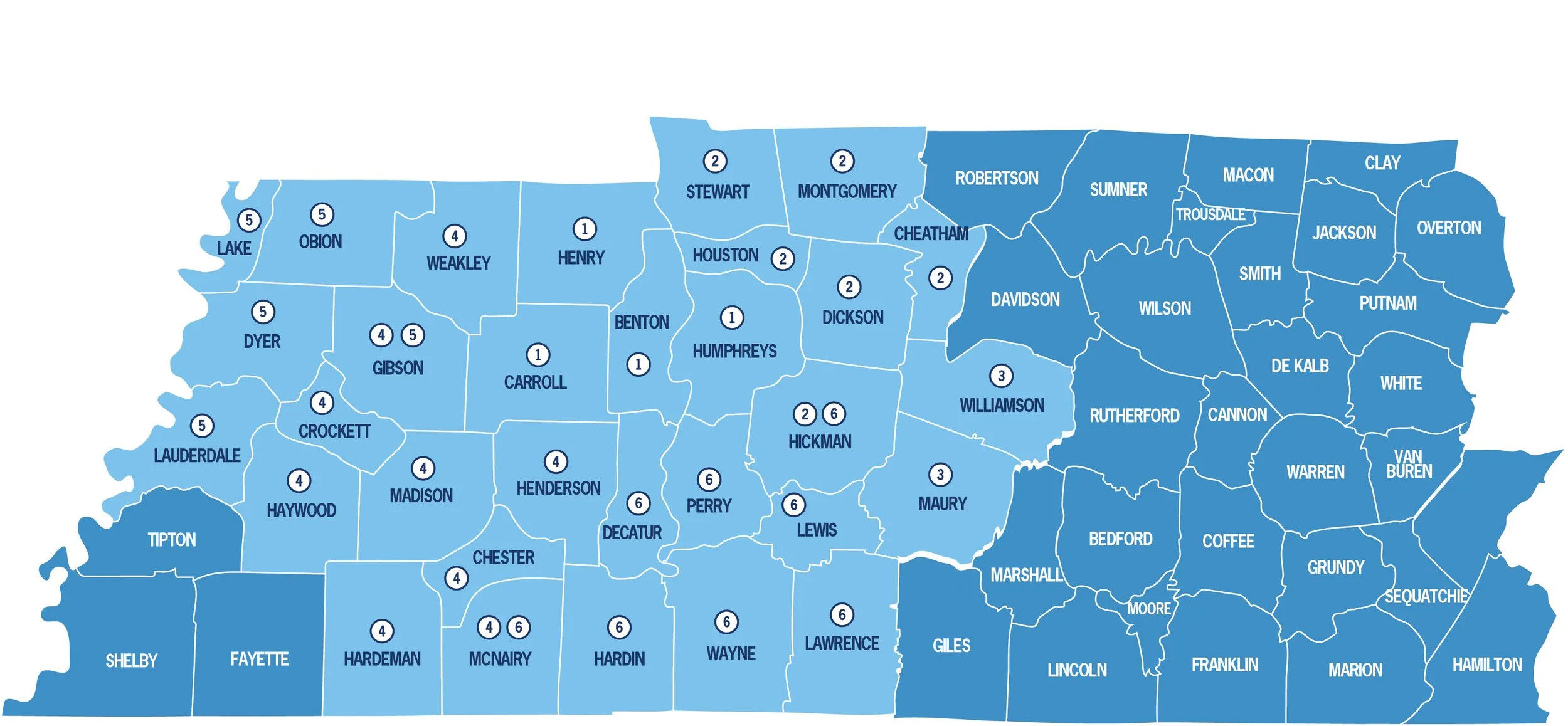 Hospice Locations — Tennessee Quality Care