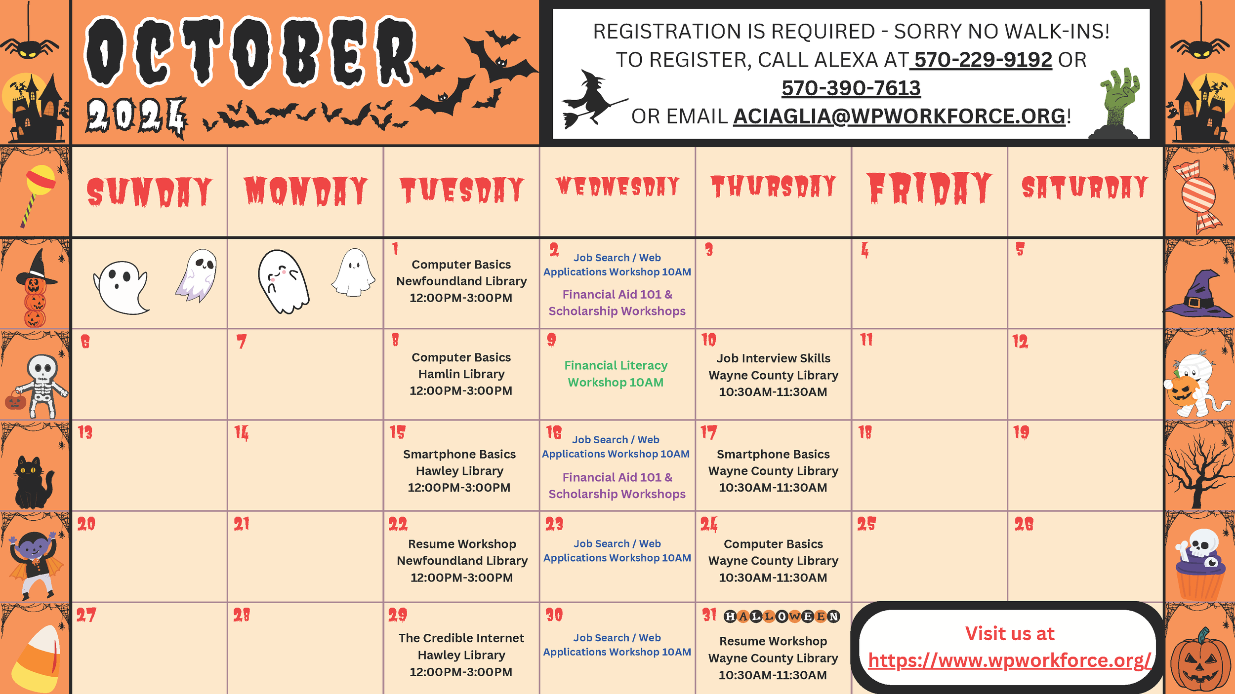 Monthly Events — Workforce Alliance