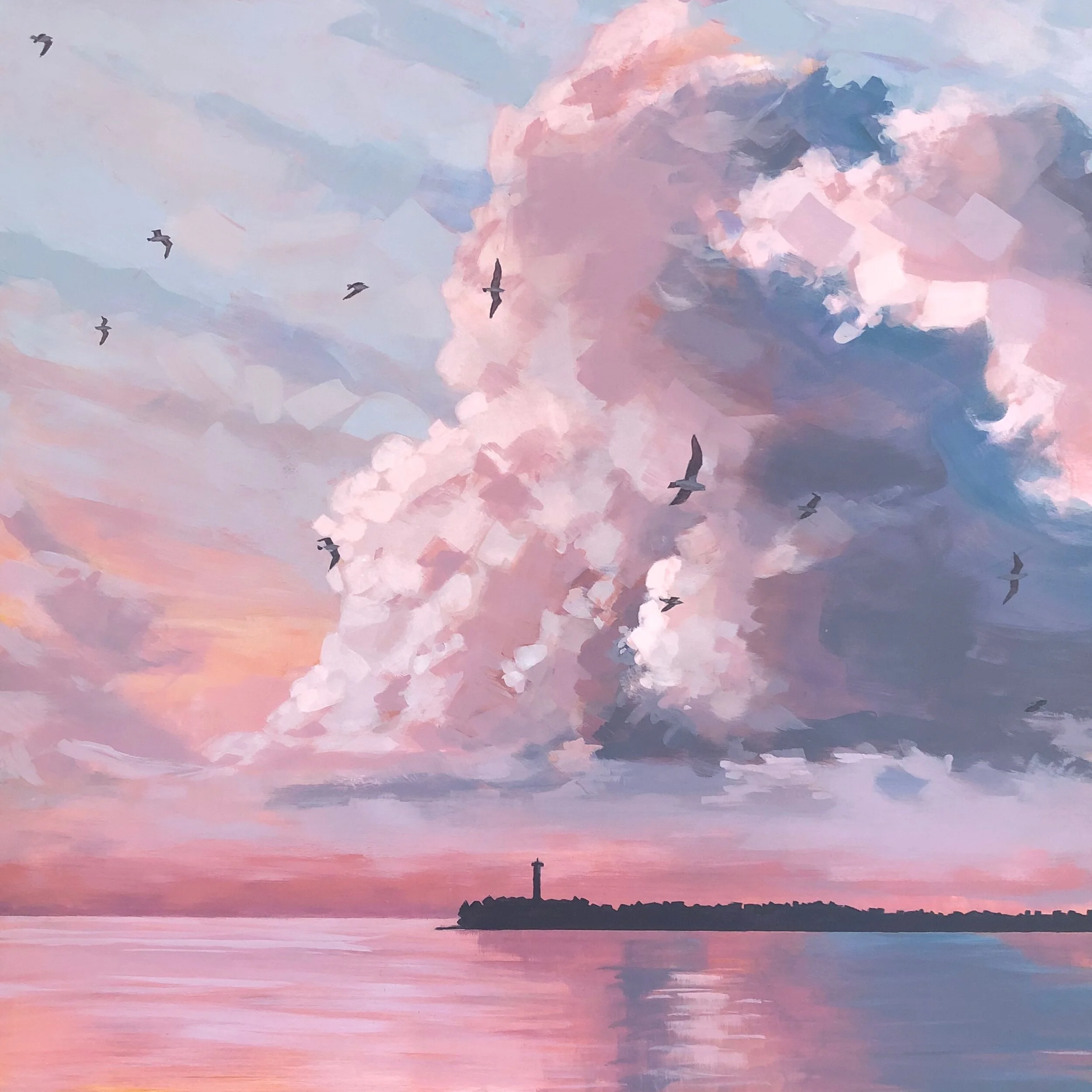 The Pink Cloud — Jim Musil Painter