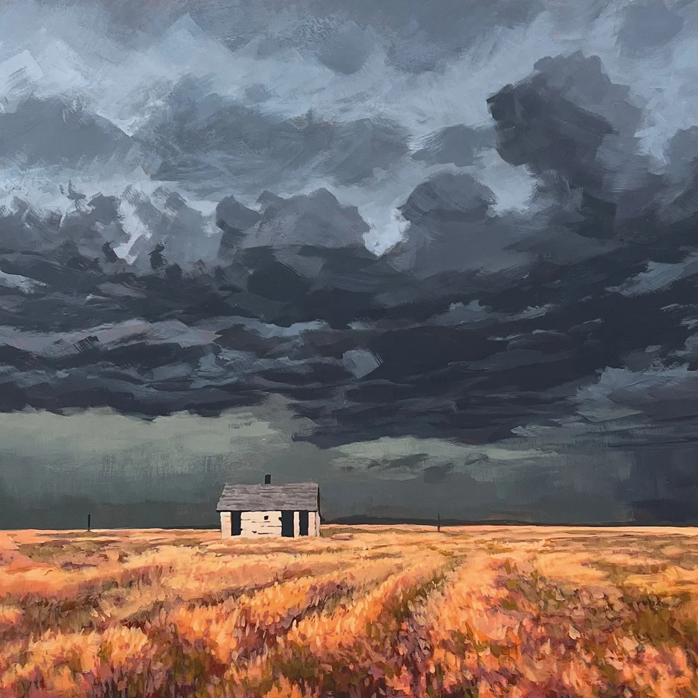 Dark Storm Painting