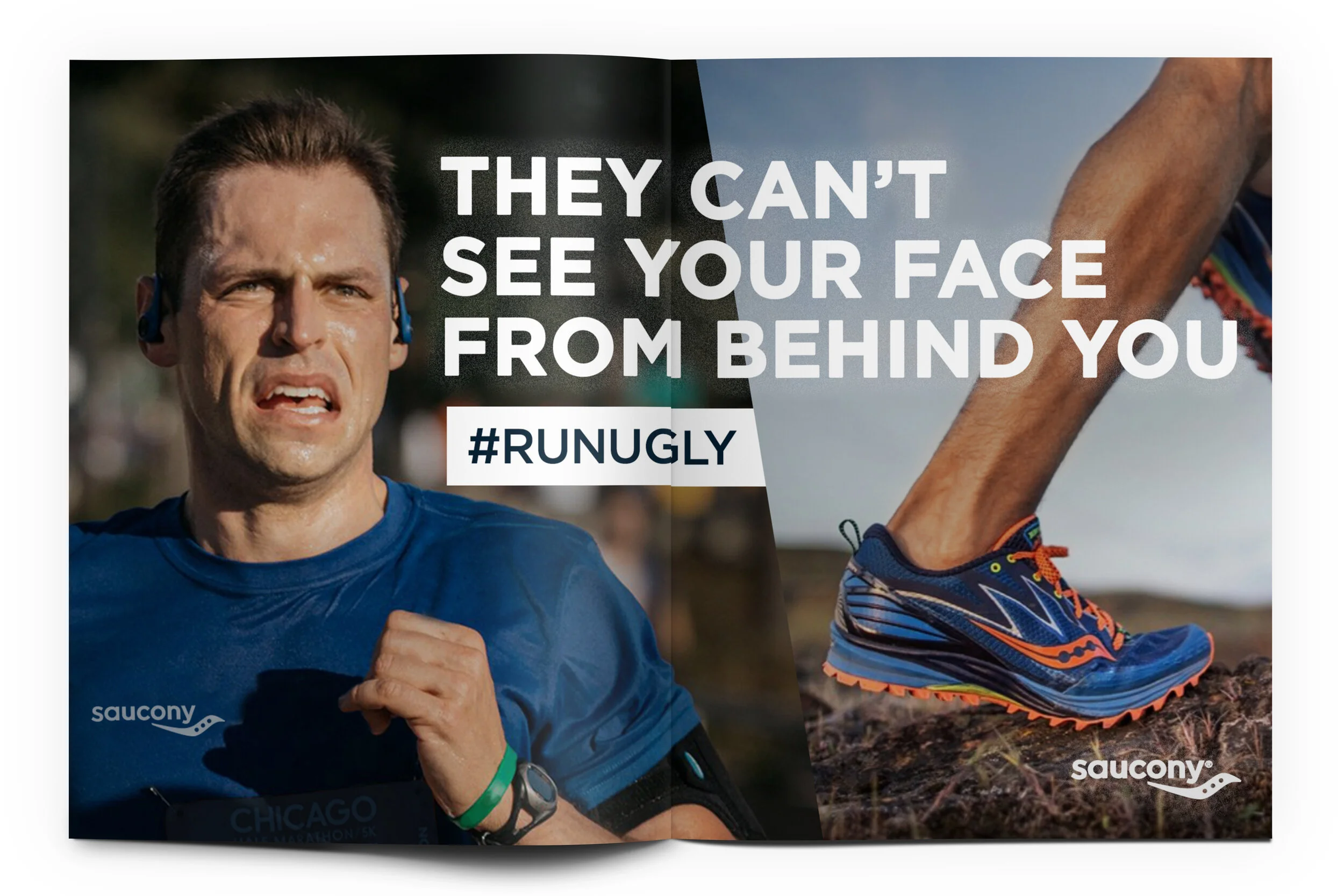 Saucony Running Ads
