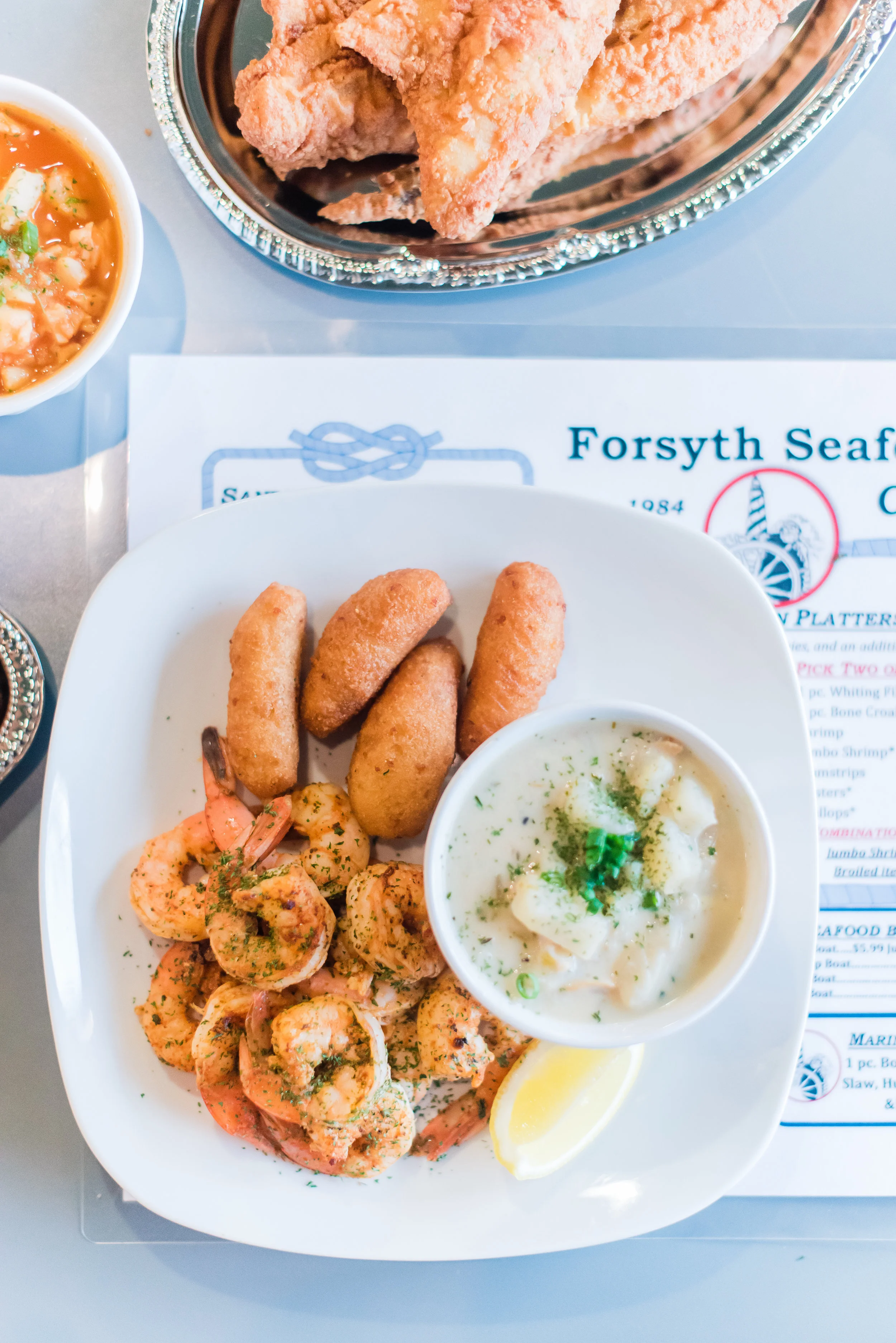Cafe — Forsyth Seafood Market & Café