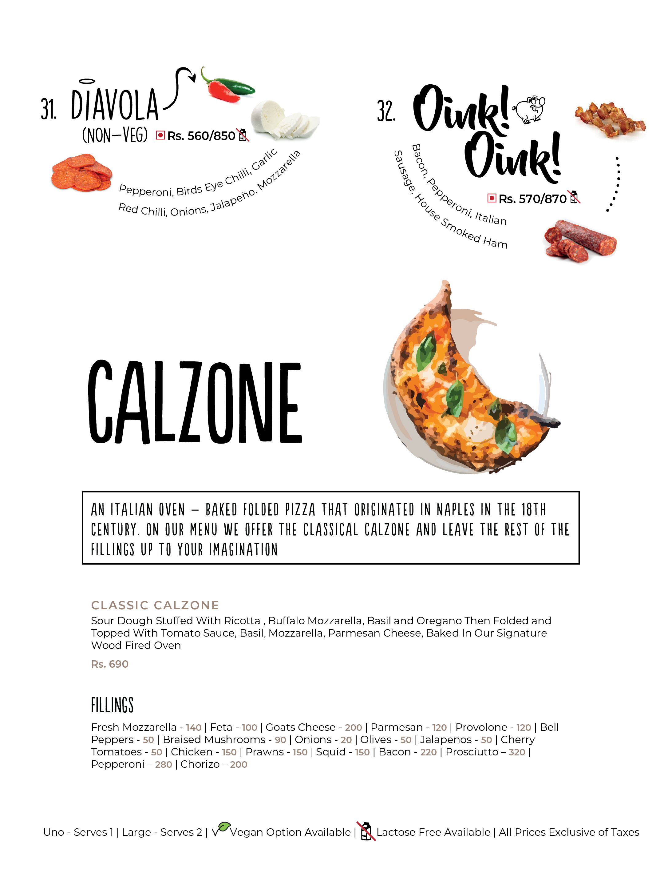 MENU — Brik Oven