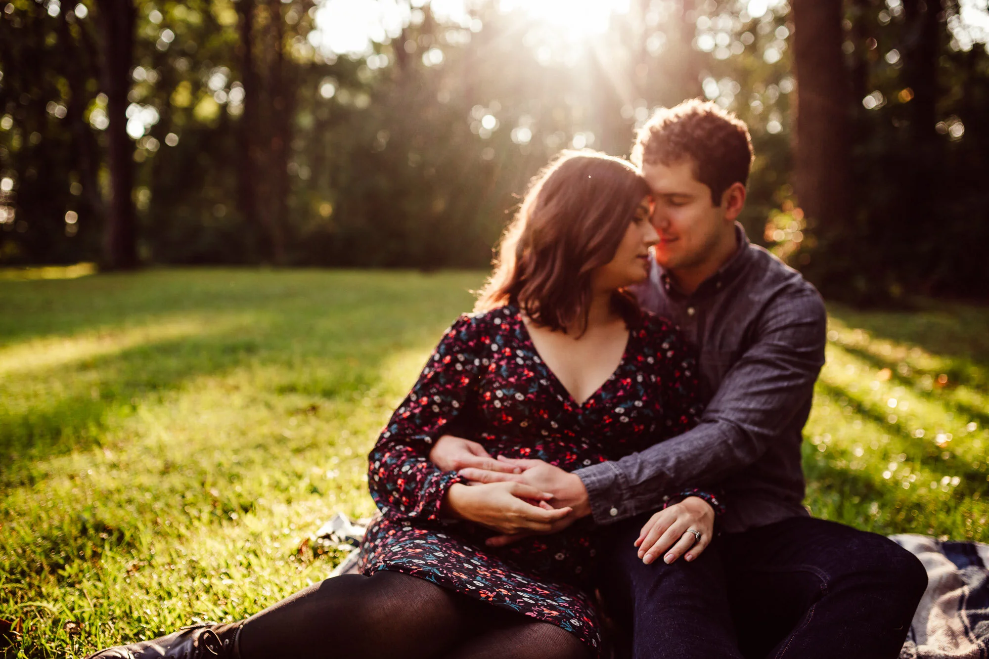 Maternity Boudoir, Pregnancy Boudoir in Nature — Jennifer Mason, Birth ...