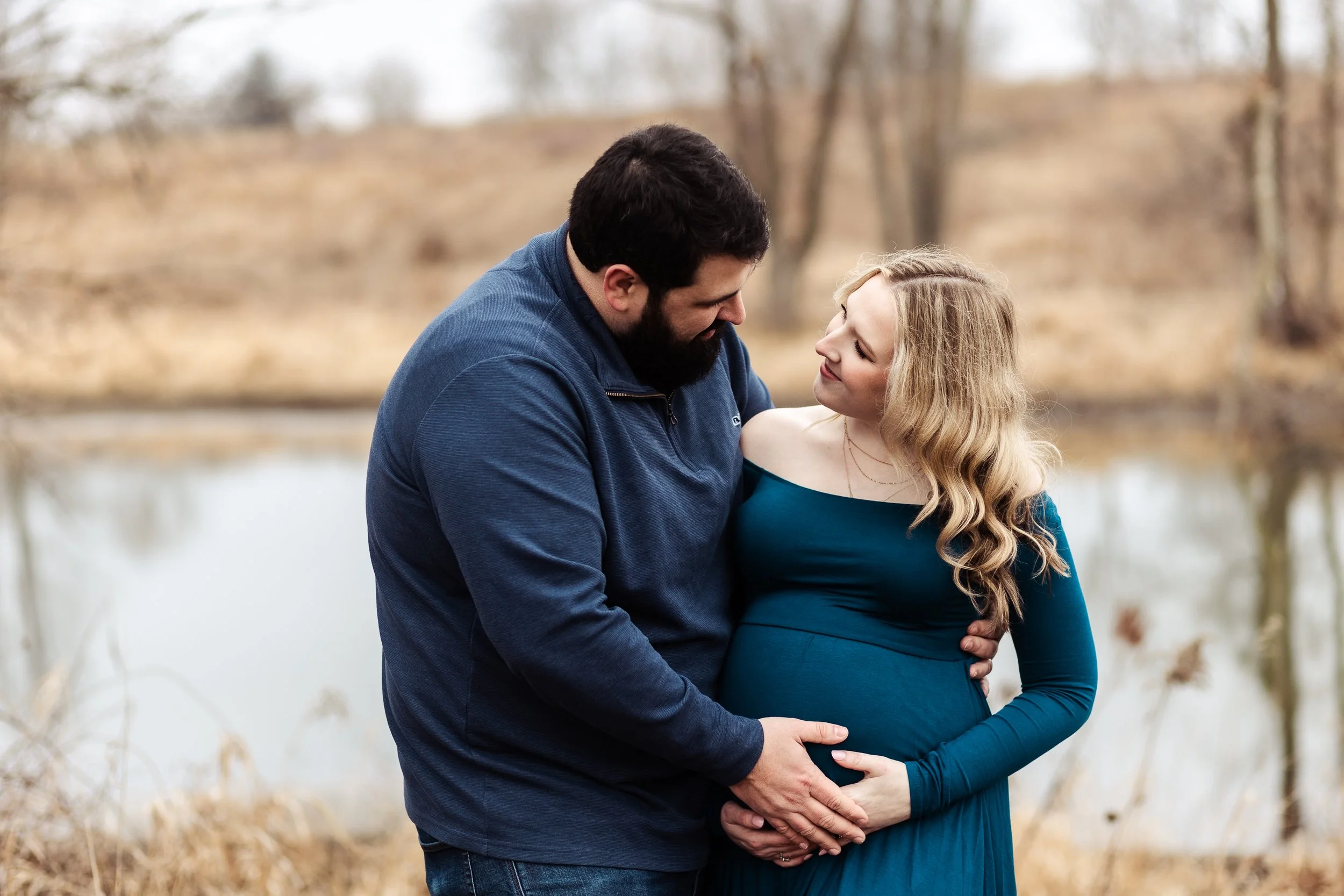 Pregnancy Photography at West Lake in Chelsea, Michigan — Jennifer ...