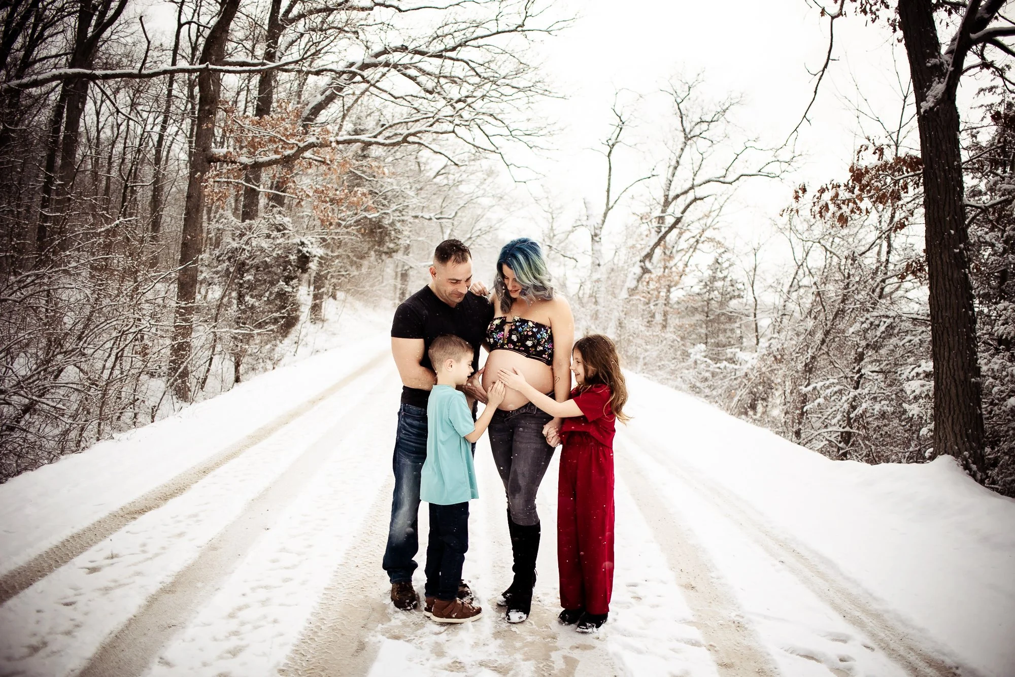 Maternity Boudoir, Pregnancy Boudoir in Nature — Jennifer Mason, Birth ...