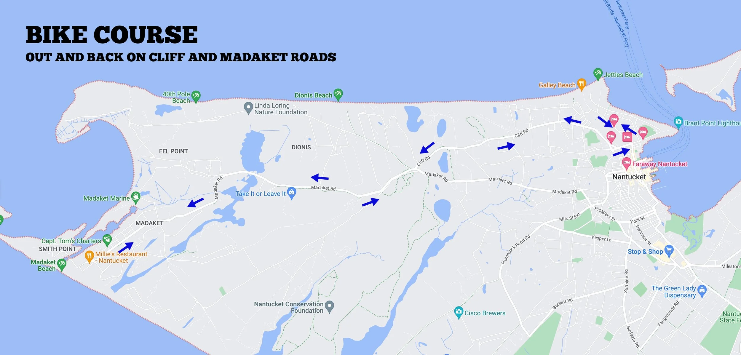 COURSE DETAILS — Nantucket Triathlon
