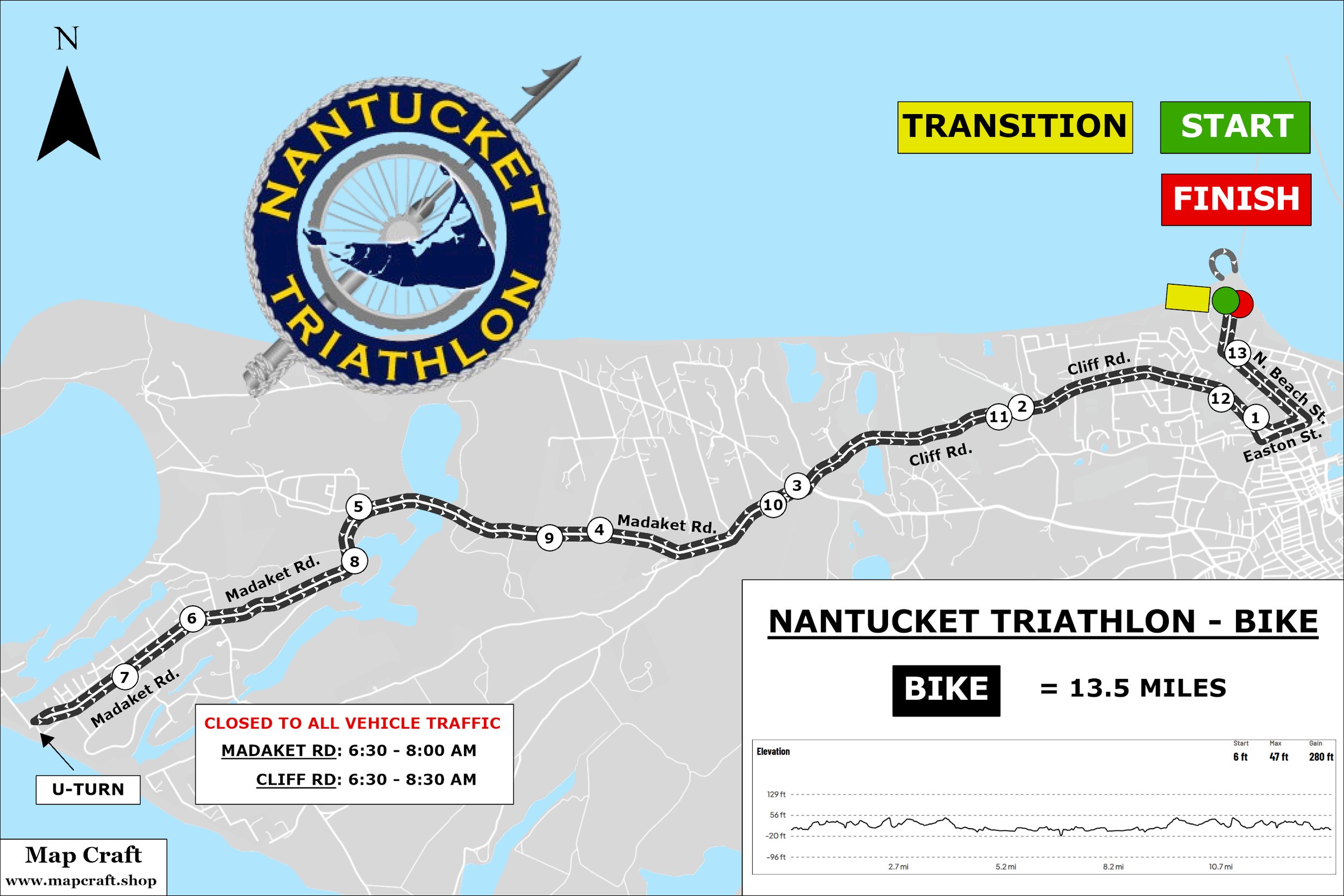 The Course | Register Today for Nantucket Tri — Nantucket Triathlon