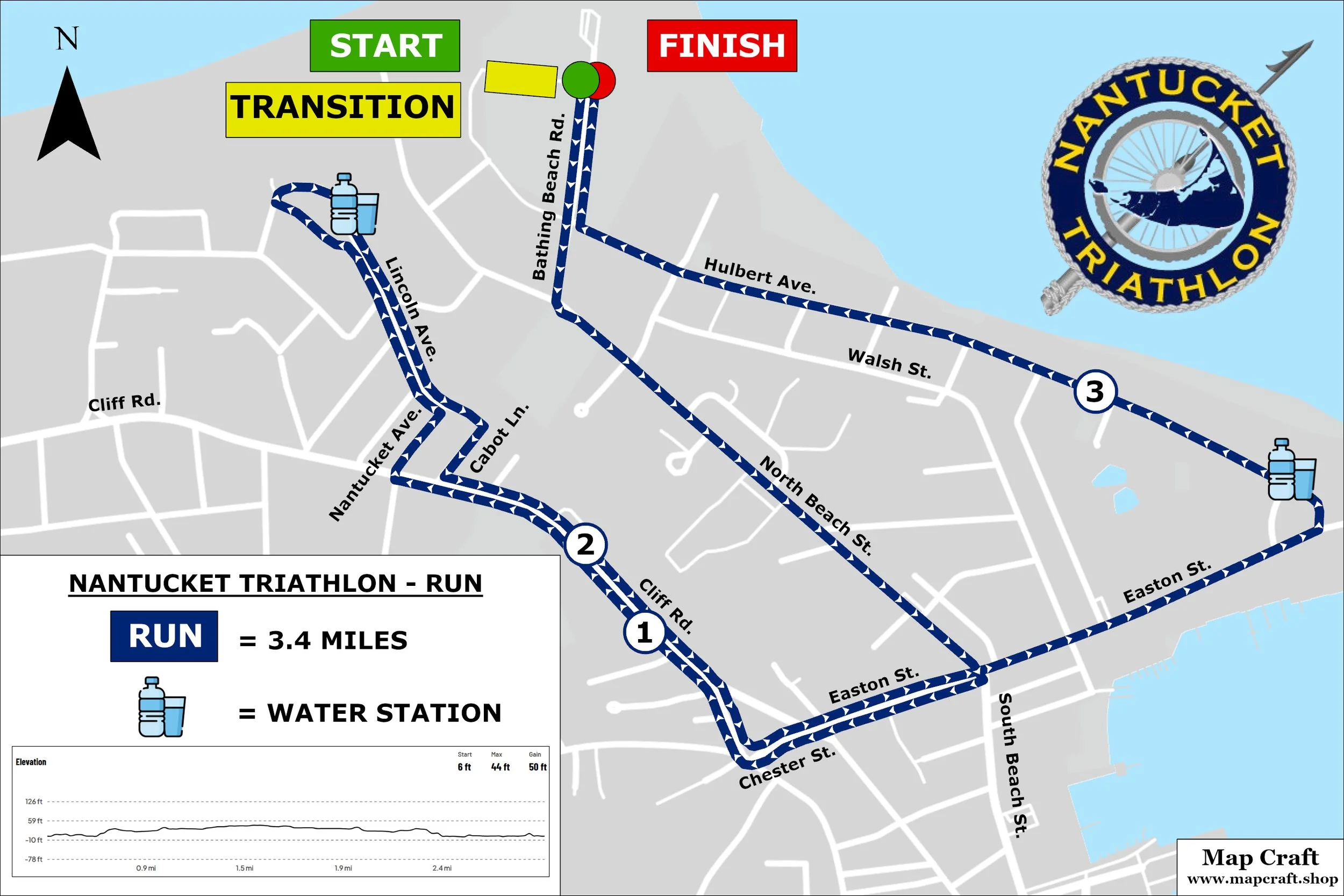 The Course | Register Today for Nantucket Tri — Nantucket Triathlon