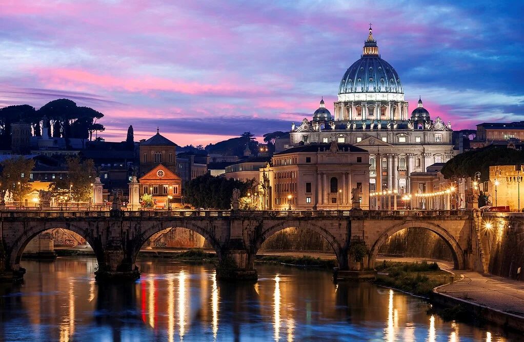 Terrace with a view to Ancient Rome, Italy — BARBARA ATHANASSIADIS ...