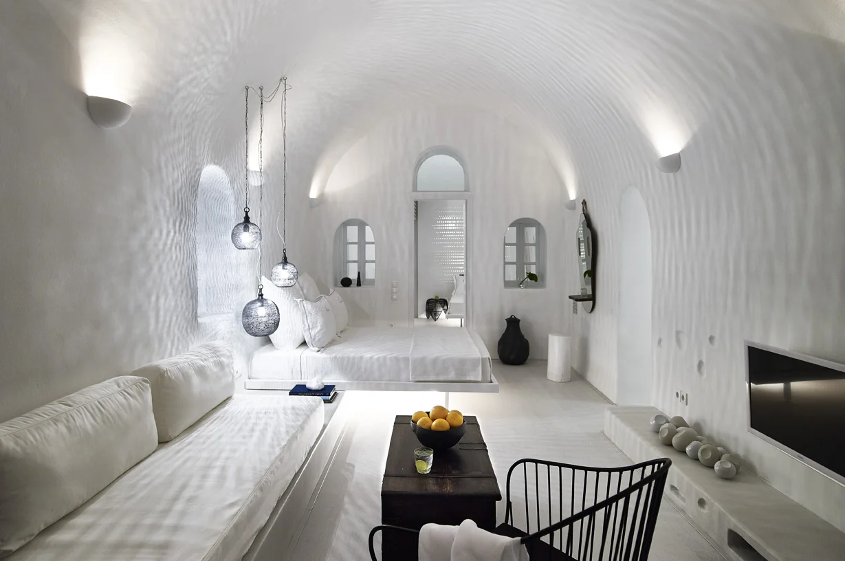 The stunning transformation of Santorini’s Cave Houses, Greece ...