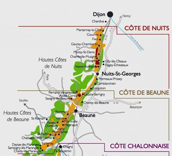 The world class vineyards of Burgundy, France — BARBARA ATHANASSIADIS ...