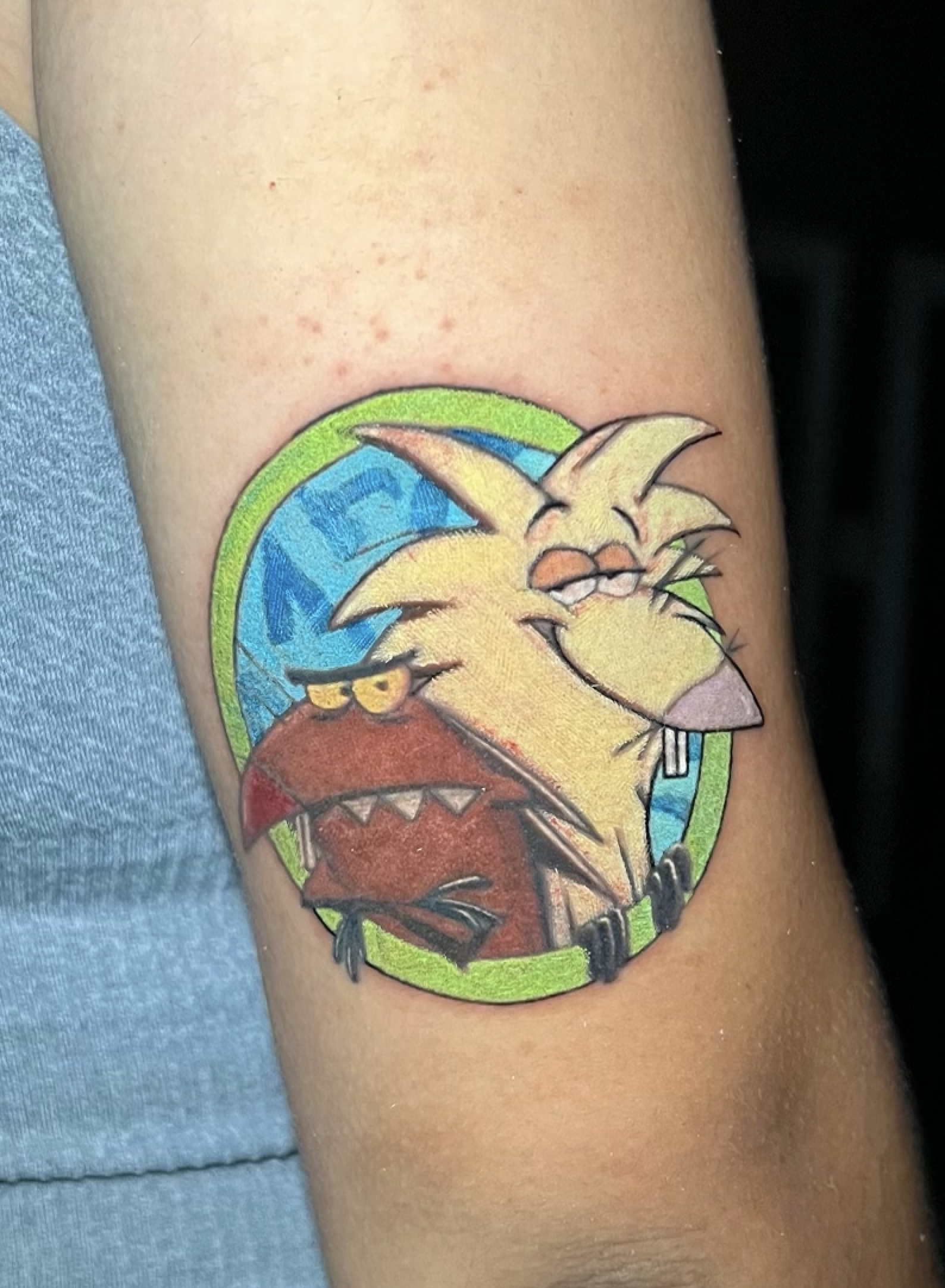 Crash Bandicoot Tattoo