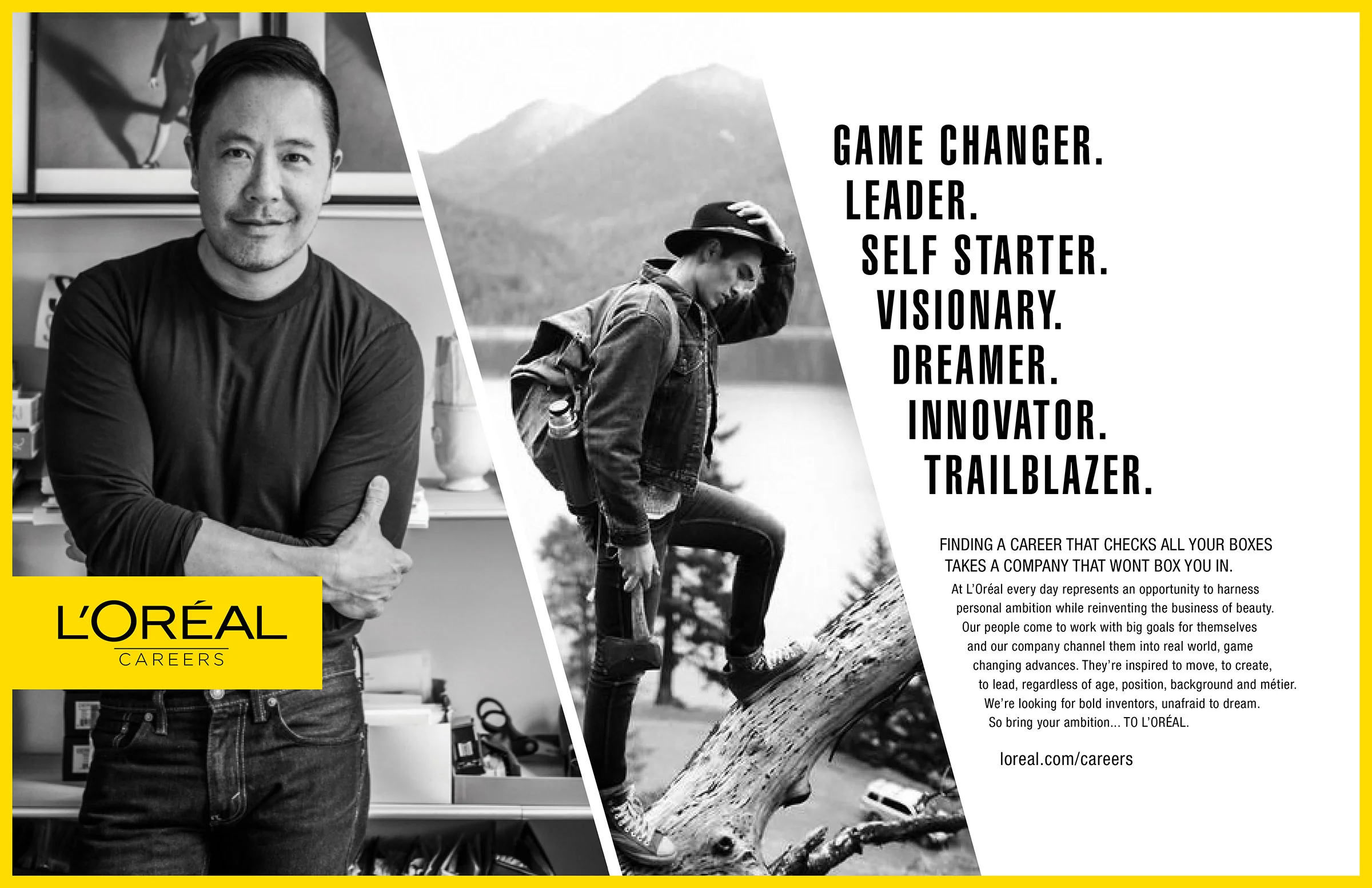 L'Oréal Careers — Brian O'Neal - Art director/Graphic Designer