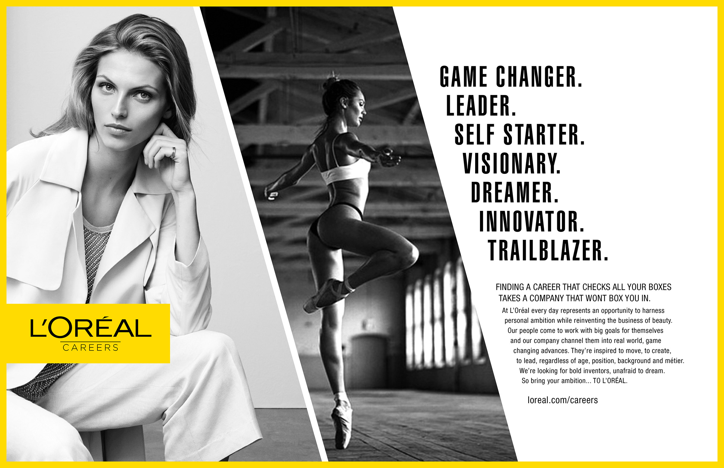 L'Oréal Careers — Brian O'Neal - Art director/Graphic Designer