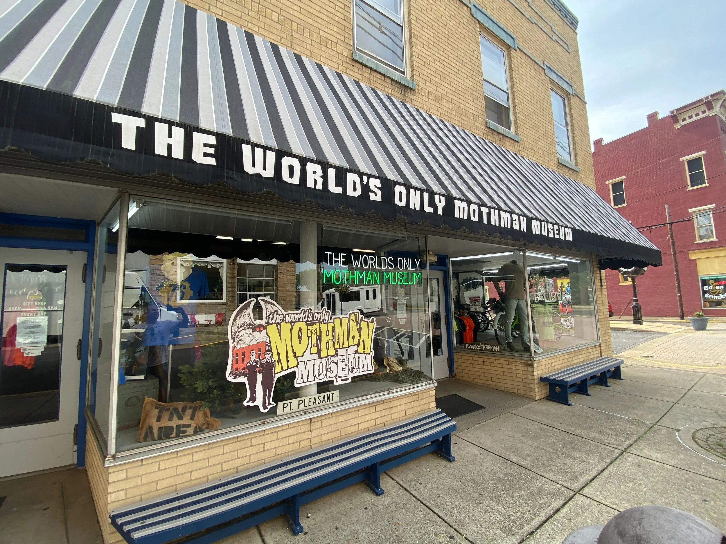 We Discovered the Enigmatic Mothman Museum — Triangle Around Town