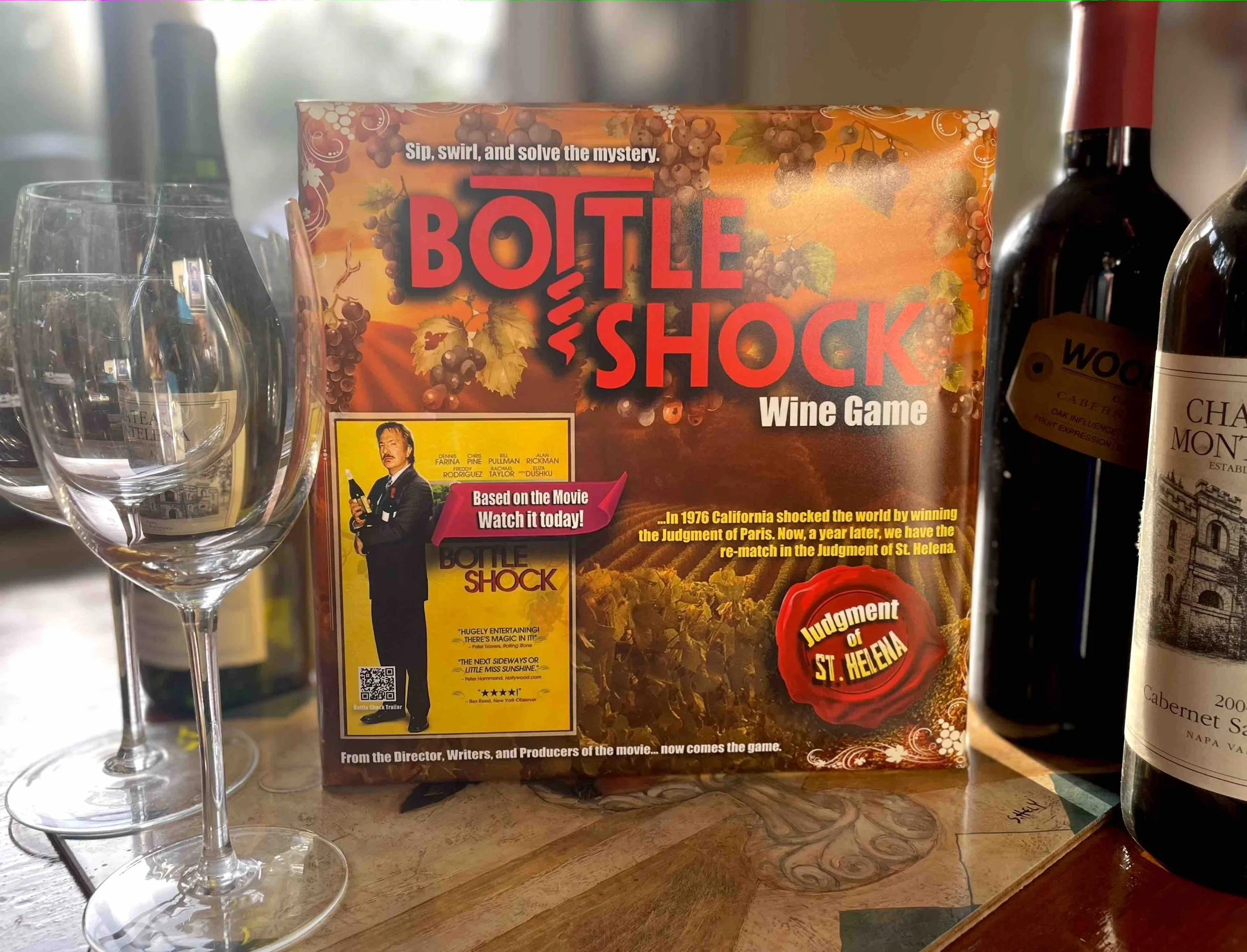 Experience the Iconic Bottle Shock Movie—Now a Board Game! — Triangle ...