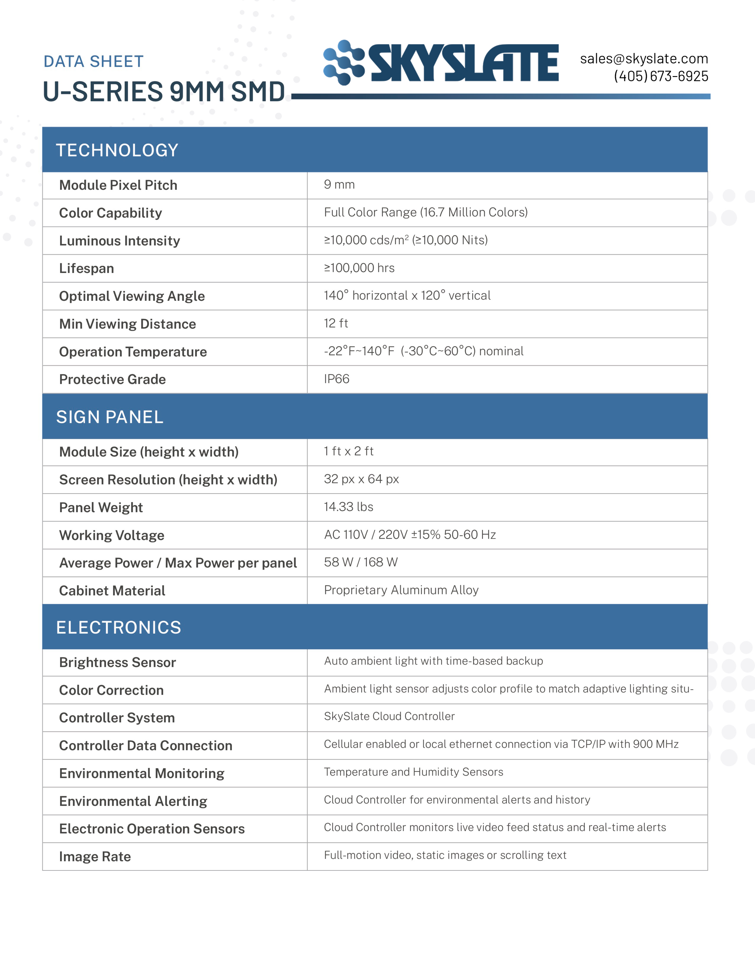 Extended Offerings Landing Page — SKYSLATE SIGNS