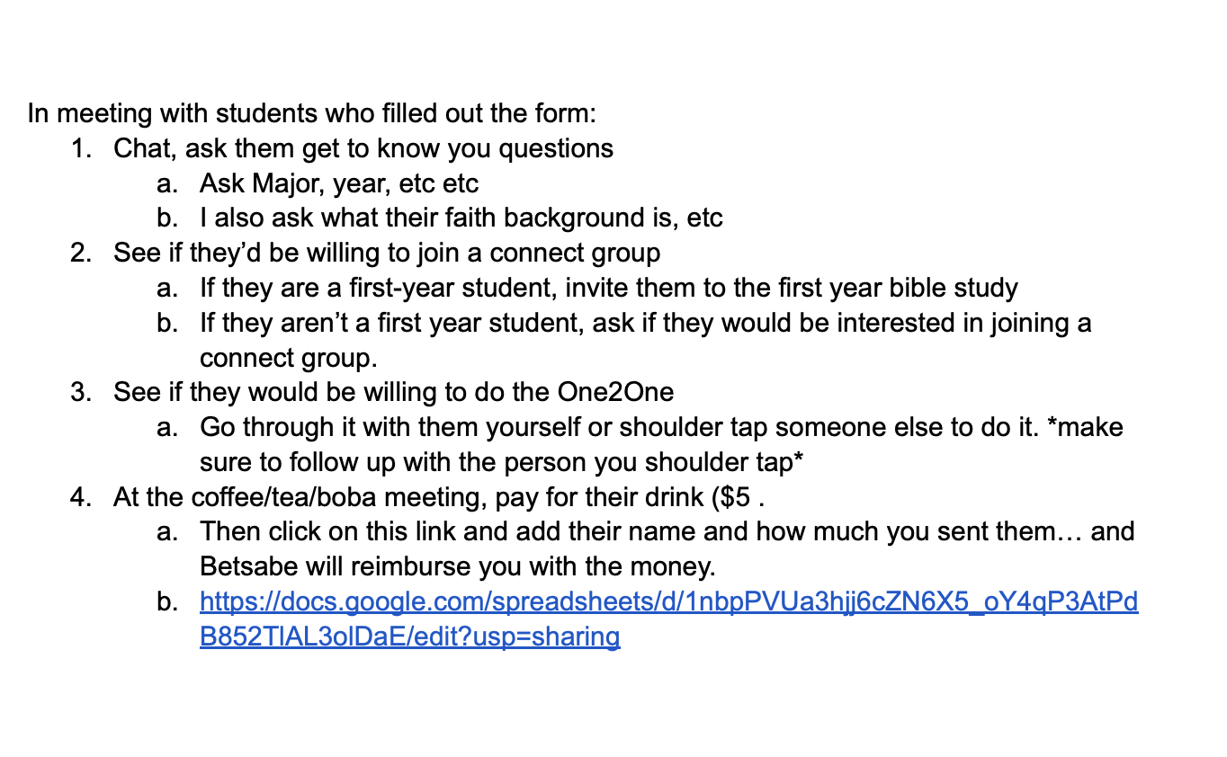 SMALL GROUP RESOURCES — EVERY NATION CAMPUS UNC-CH