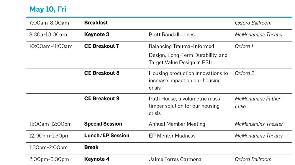 ODC 24 Schedule — AIA Oregon