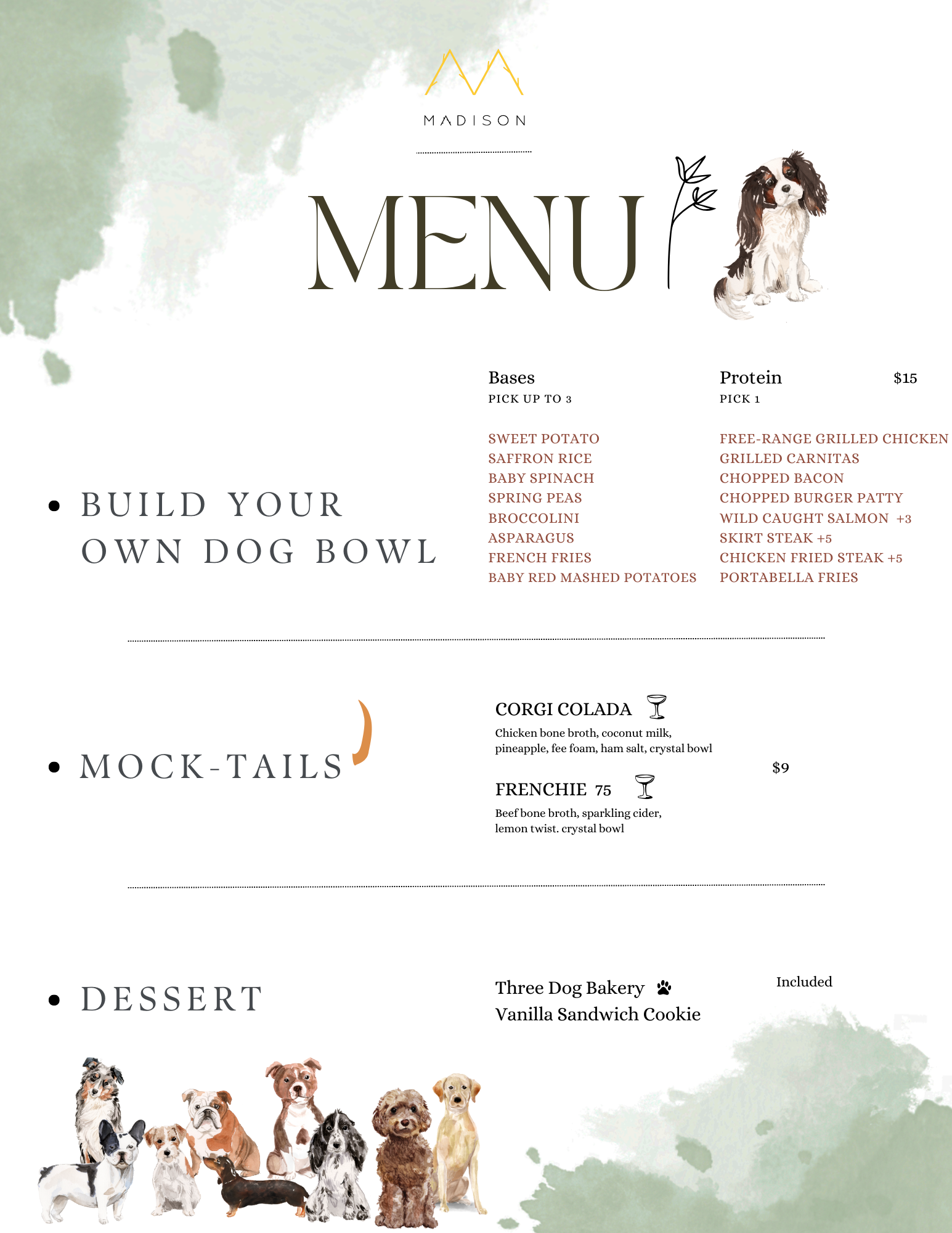 Dinner with Dogs | San Diego — Madison