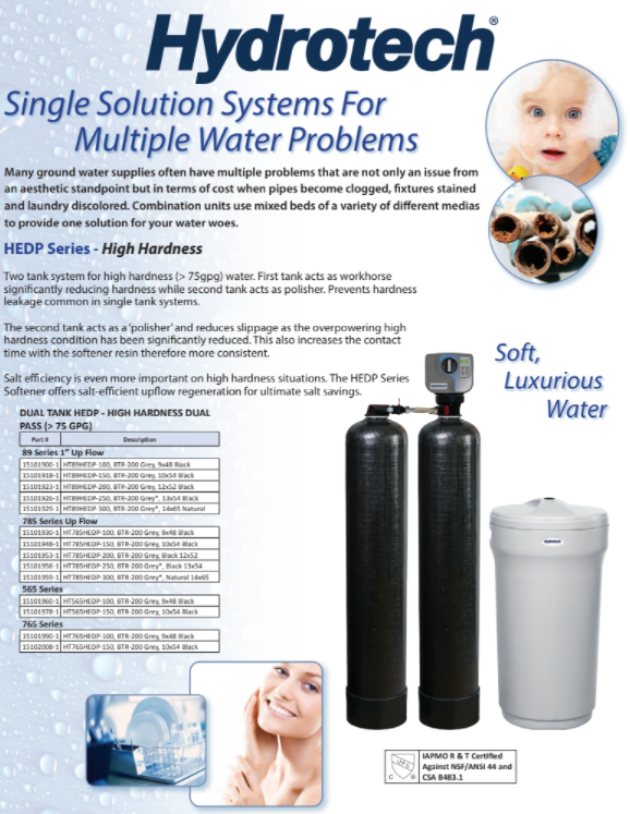 Hydrotech HEDP (High Efficiency Dual Pass) — Hydrotech