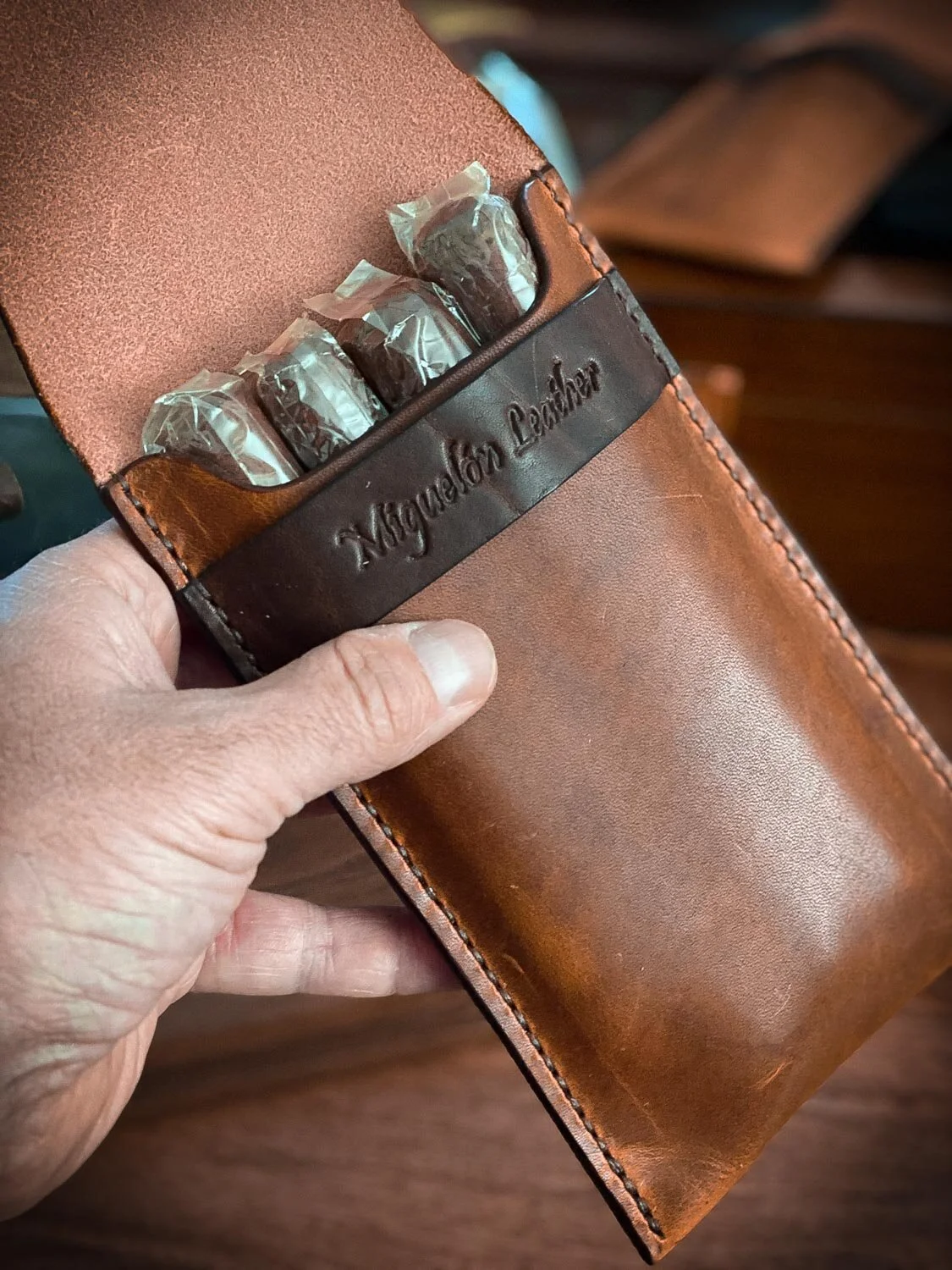 Leather Cigar Pouch