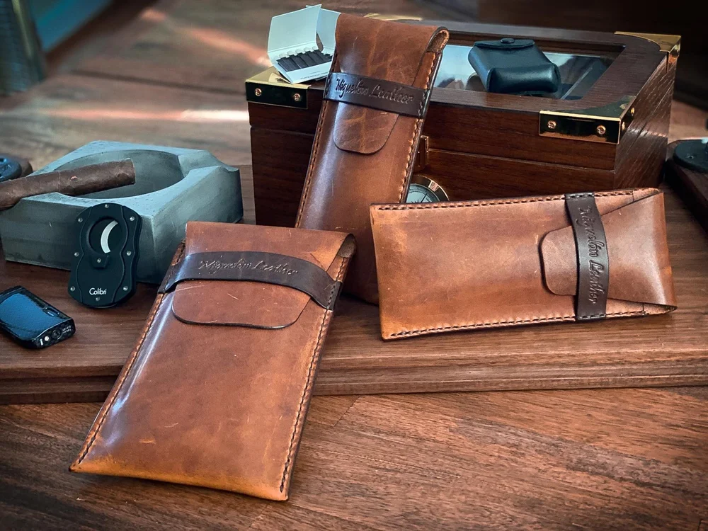 Leather Cigar Pouch