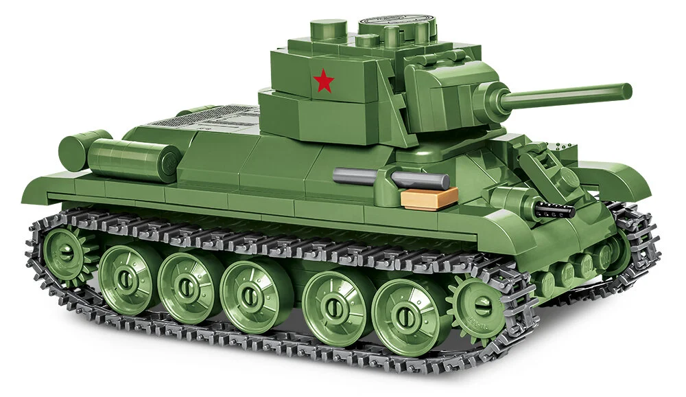 COBI T-34/76 Soviet Tank: Set #2706 — buildCOBI.com Cobi Building Sets