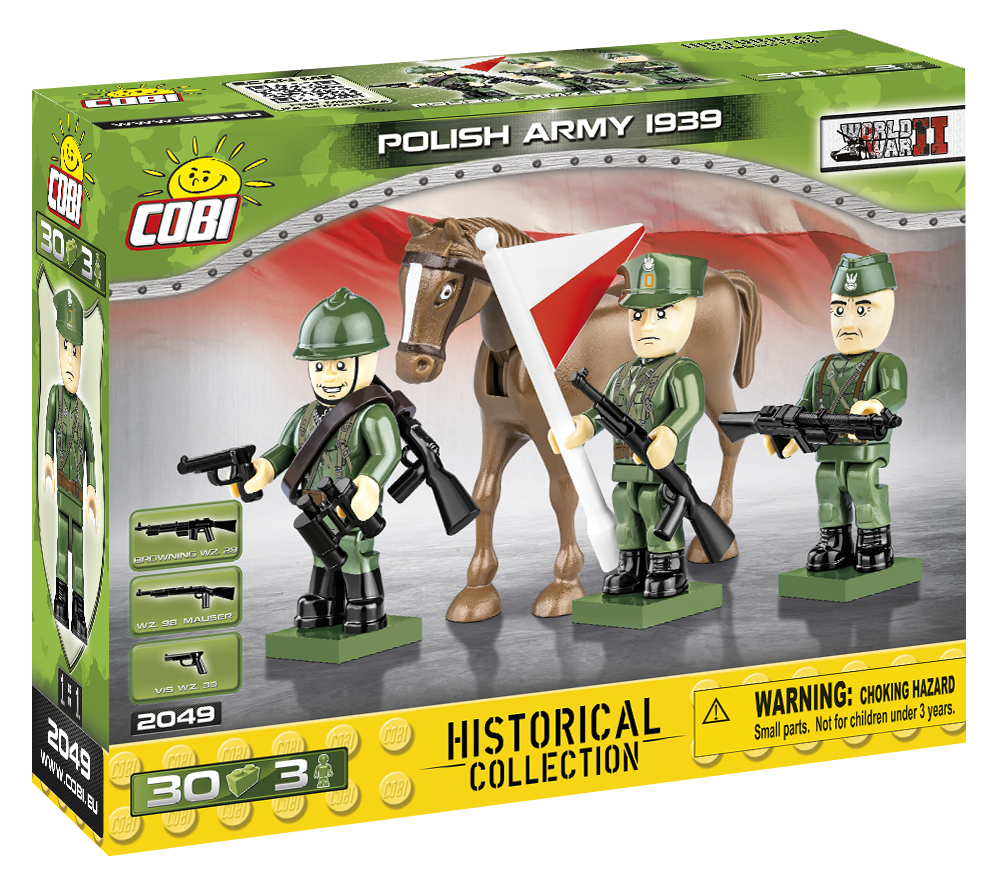 COBI Polish Army 1939 Soldiers | COBI Historical Collection — buildCOBI ...