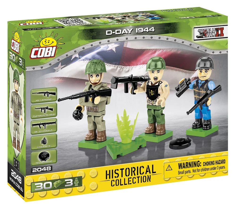 COBI D-Day 1944 Soldiers | COBI Historical Collection | COBI Figures ...
