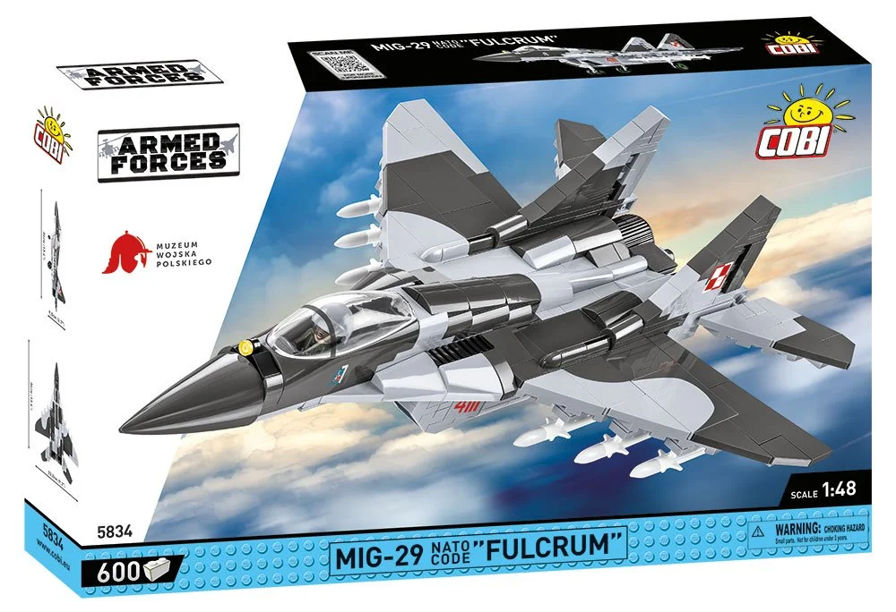 COBI MIG-29 NATO Code "Fulcrum" Fighter Jet: Set #5834 — buildCOBI.com ...
