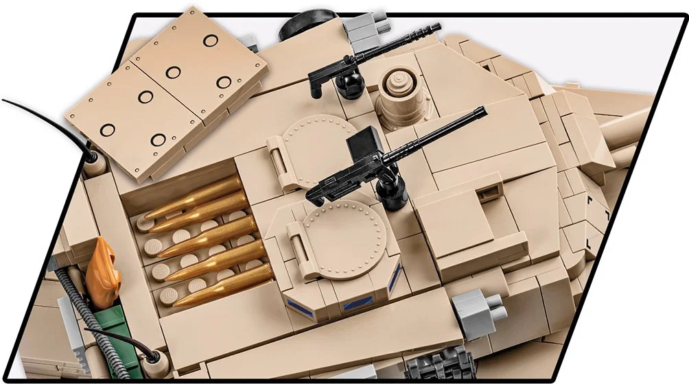 COBI M1A2 Abrams Tank: Set #2622 — buildCOBI.com Cobi Building Sets