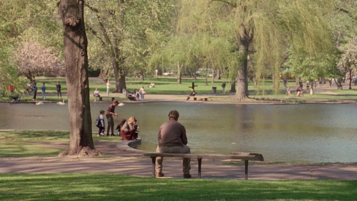 The Boston Public Garden Bench from "Good Will Hunting" — Live the Movies