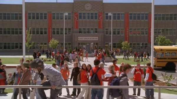 East High School from "High School Musical" — Live the Movies