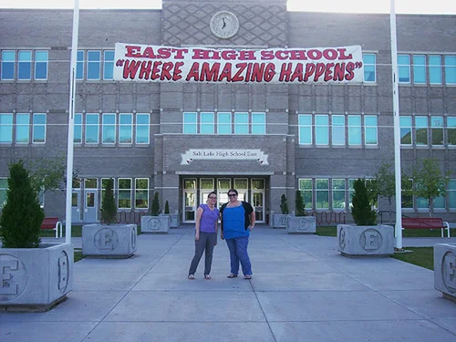 East High School from "High School Musical" — Live the Movies