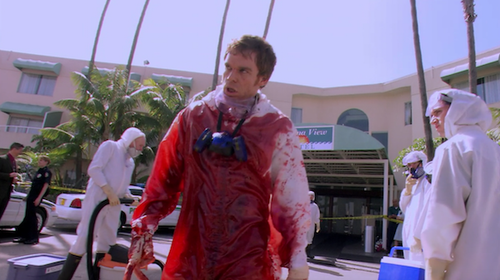 The blood-spattered hotel from "Dexter" — Live the Movies