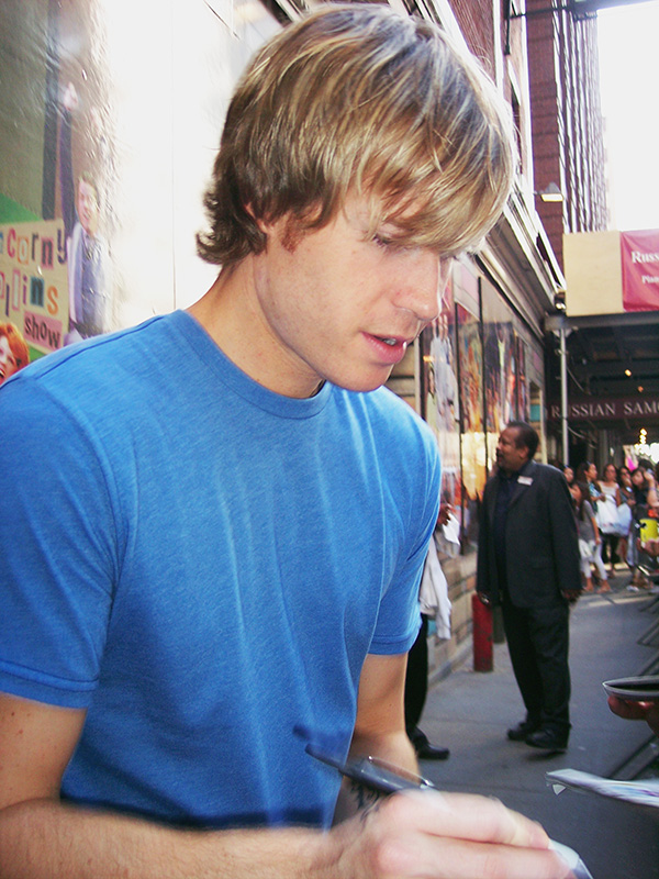"Hairspray" on Broadway and meeting Ashley Parker Angel of O-Town and ...