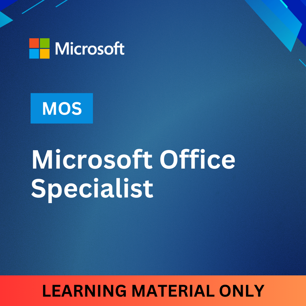 Microsoft Office Specialist Certification Bundle - Ultimate MOS Prep ...