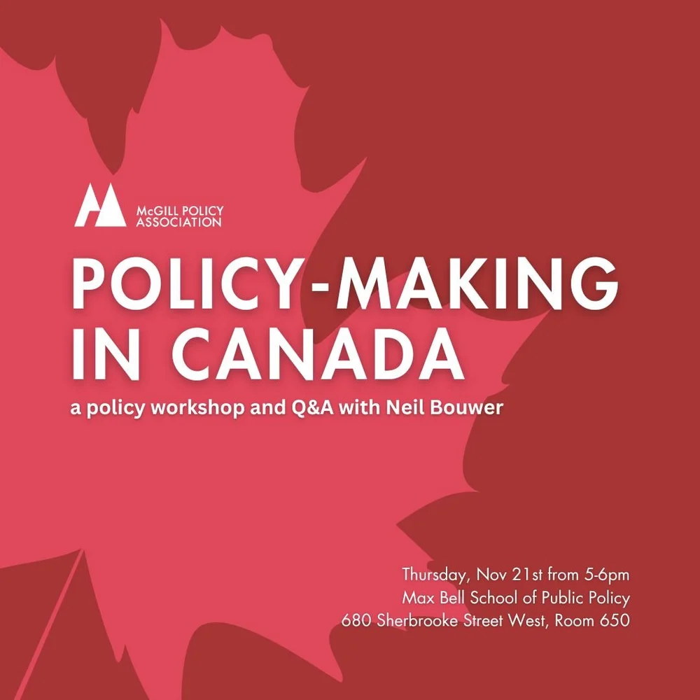 Policy-Making in Canada — McGill Policy Association