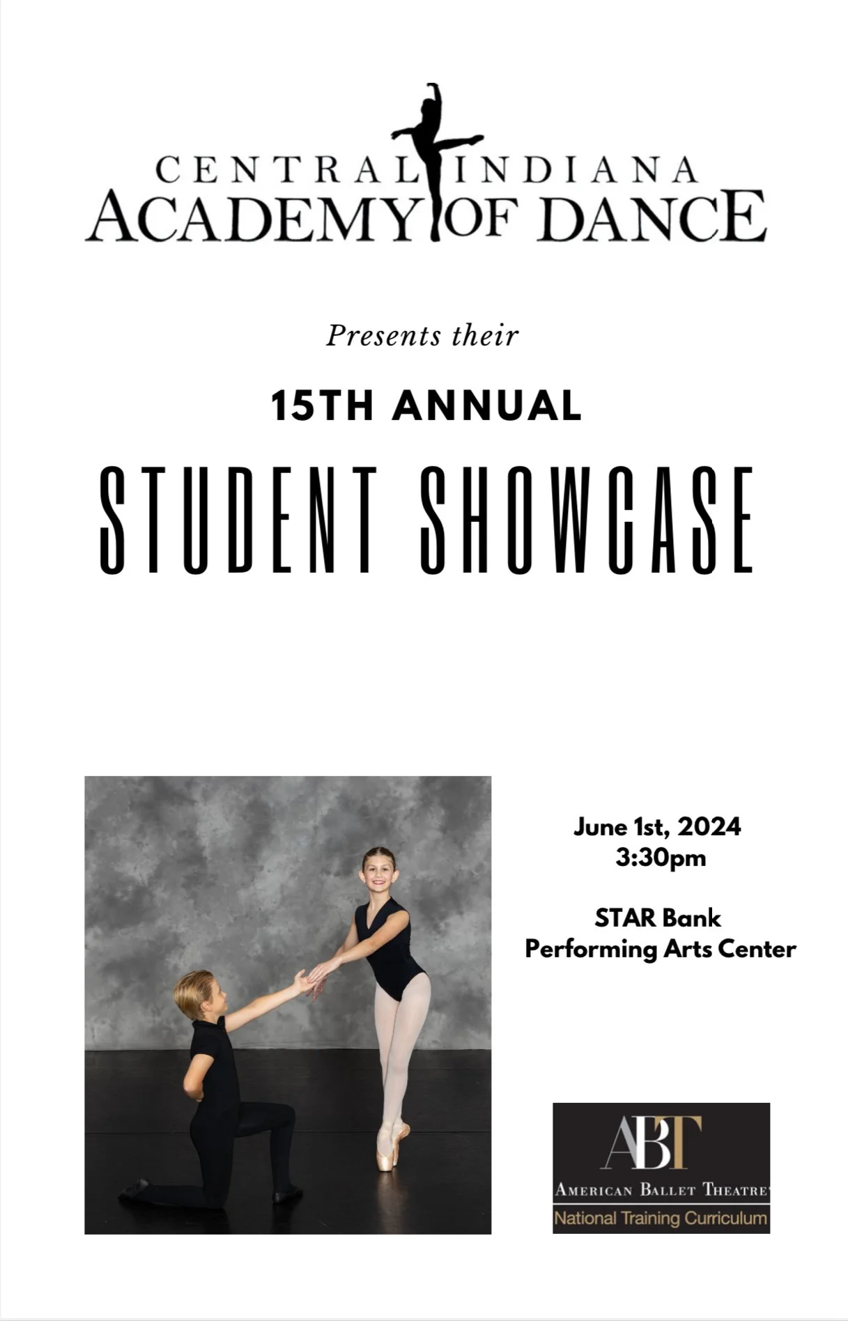 Showcase Programs — Central Indiana Academy of Dance