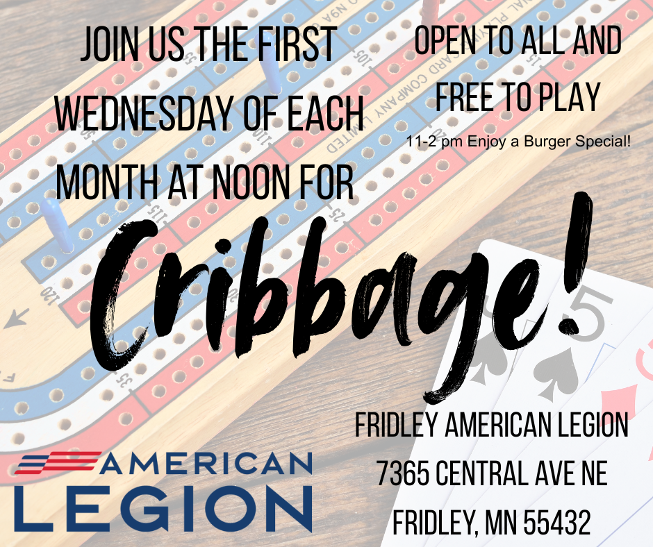Calendar — Fridley American Legion Post 303