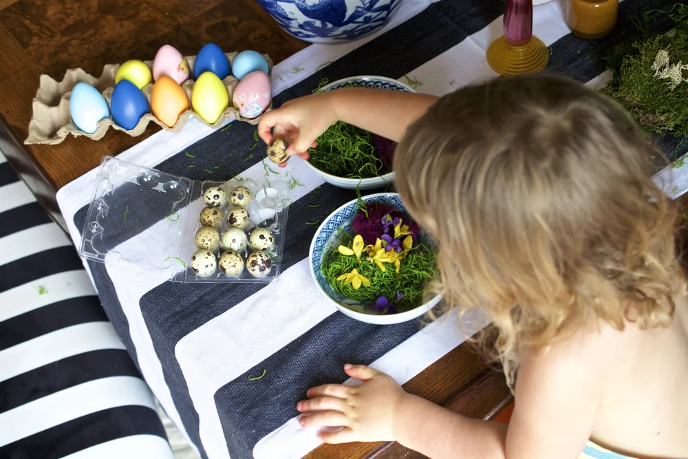Spring Nest Craft for Kids - Two Ways — Hausmatter