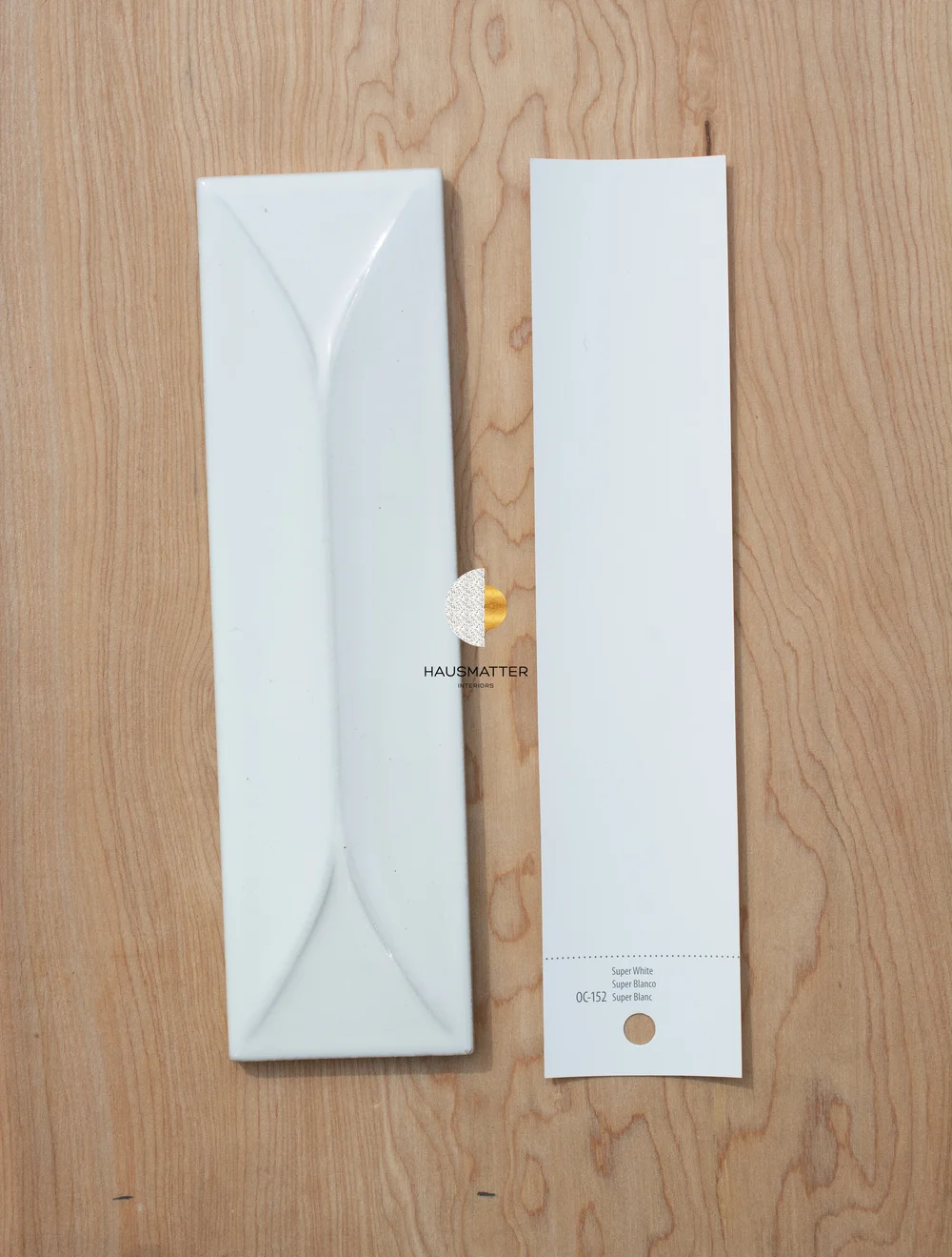 Matching White tile and paint in your bathroom or kitchen — Hausmatter